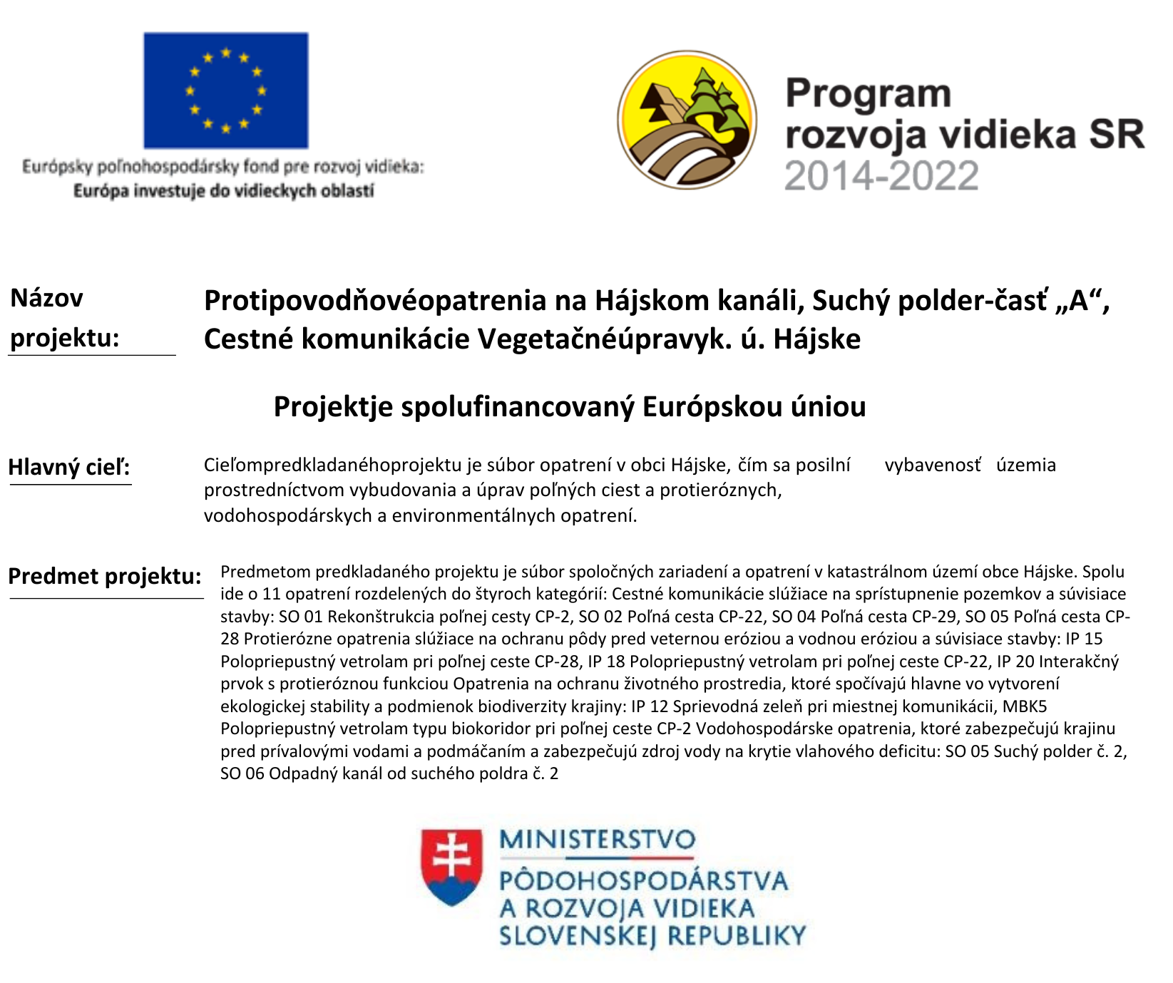 Hájske - Oficiálna stránka obce